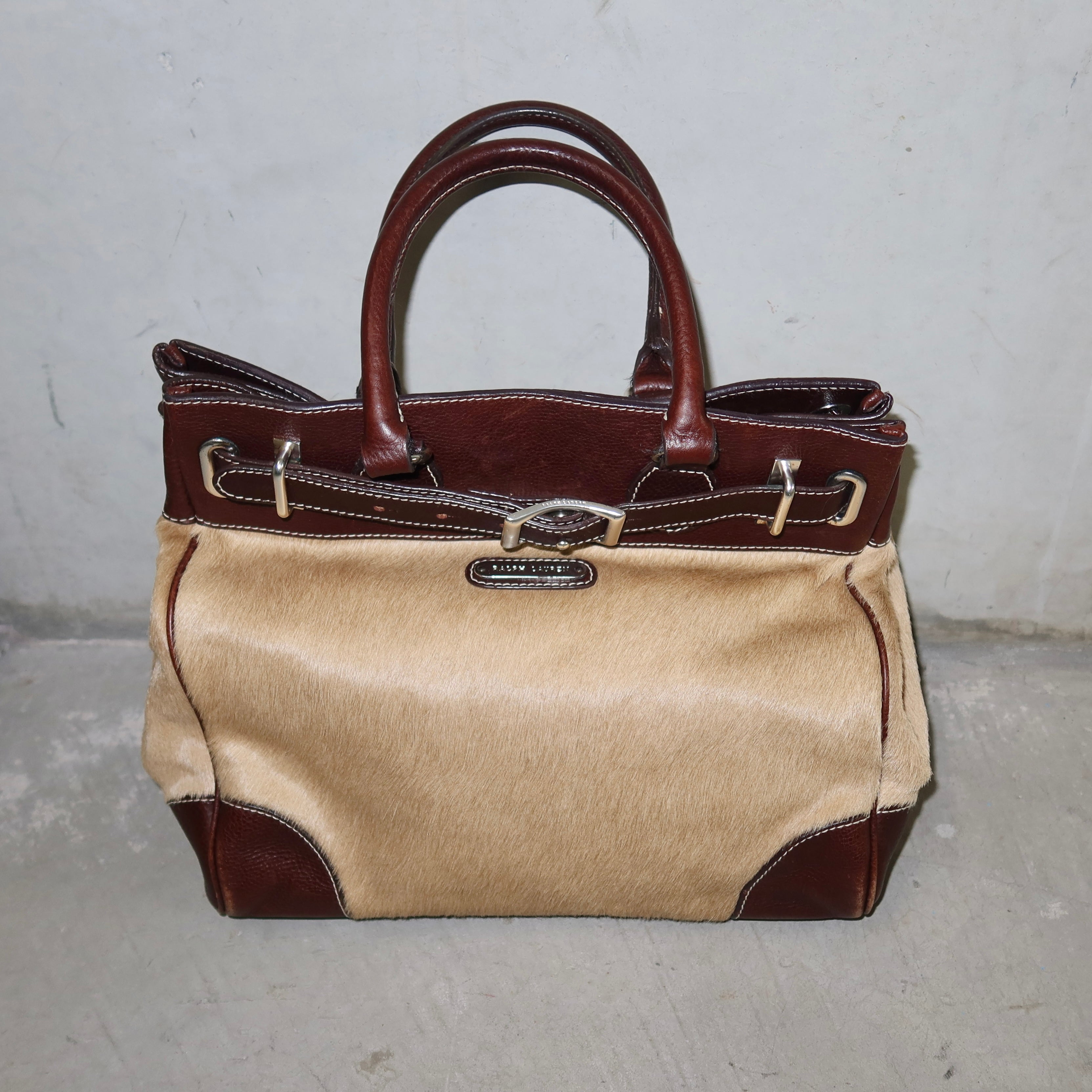 Ralph Lauren Cowhide Bag – Guzzi Archive